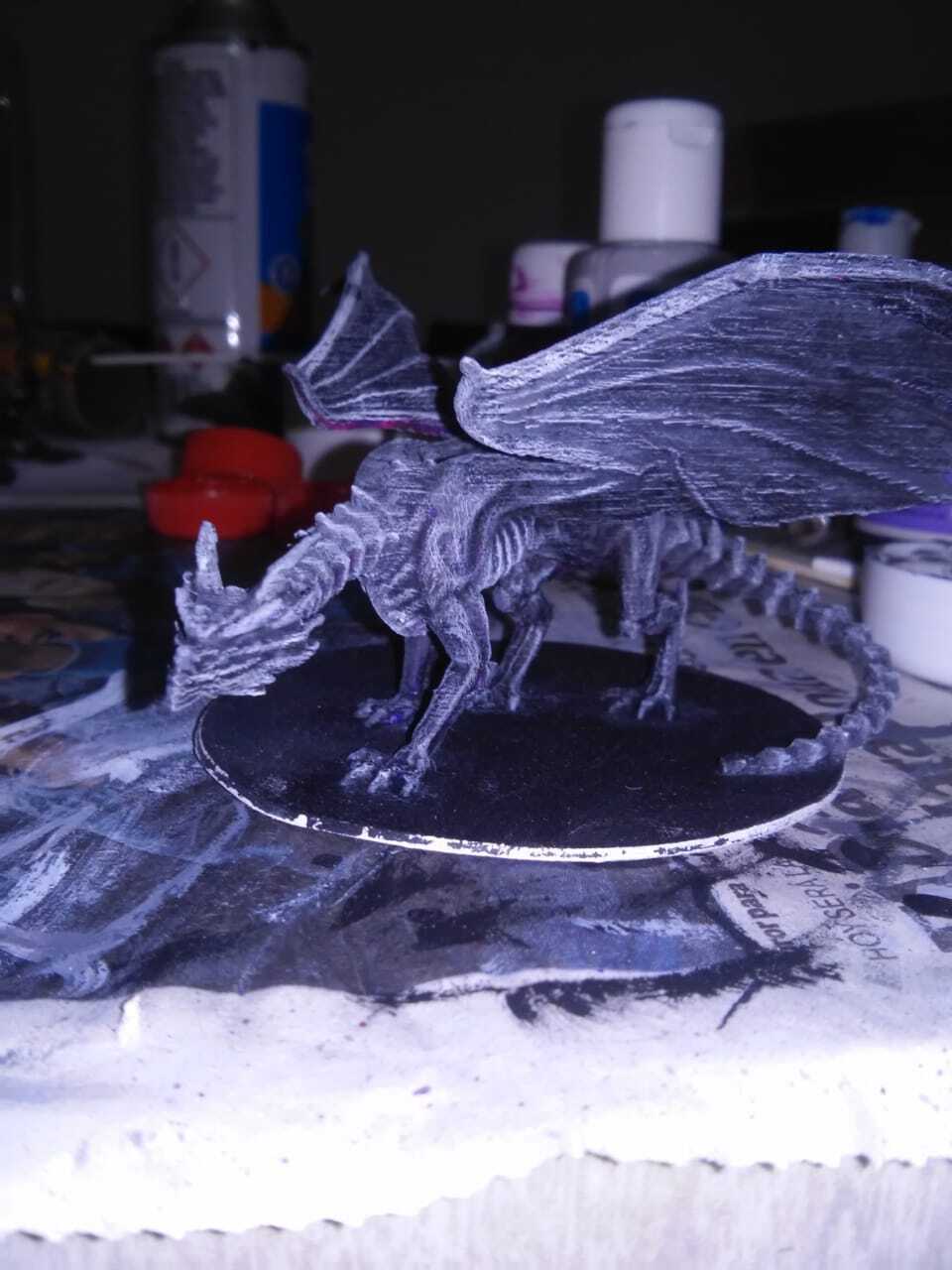3D printing Undead Dragon・Cults