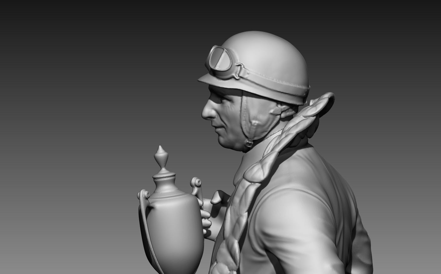 Archivo STL Fangio Car Driver 🚗 (OBJ)・Diseño para descargar y imprimir ...