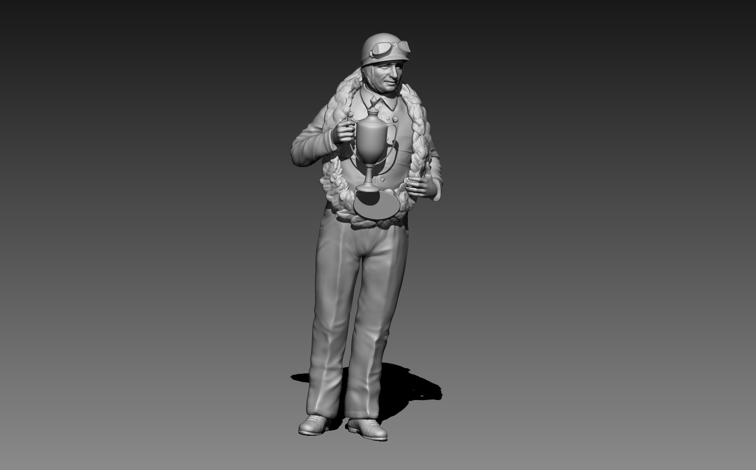 Archivo STL Fangio Car Driver 🚗 (OBJ)・Diseño para descargar y imprimir ...