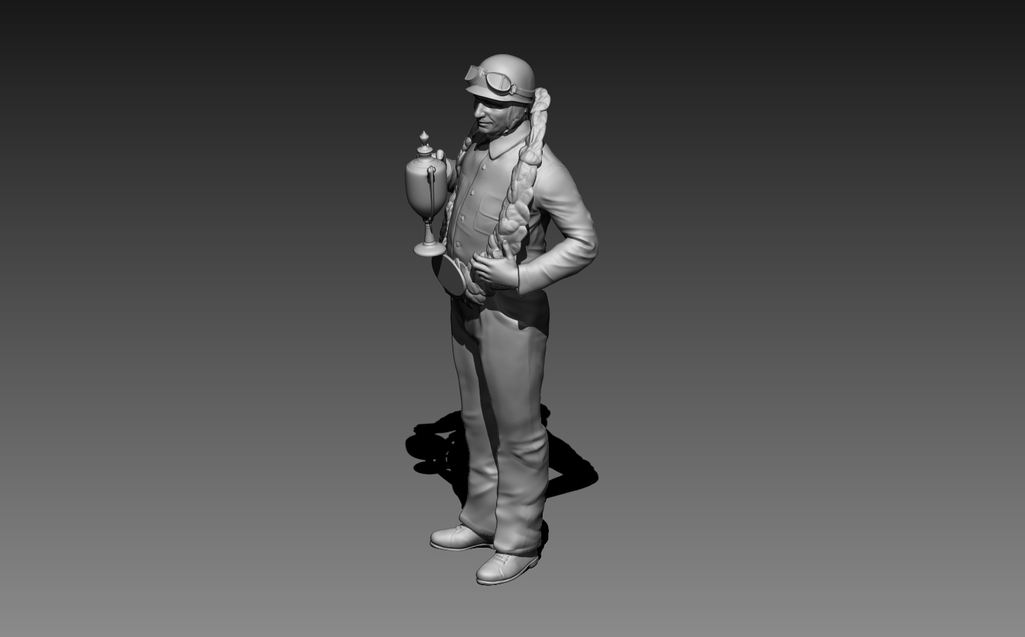 Archivo STL Fangio Car Driver 🚗 (OBJ)・Diseño para descargar y imprimir ...