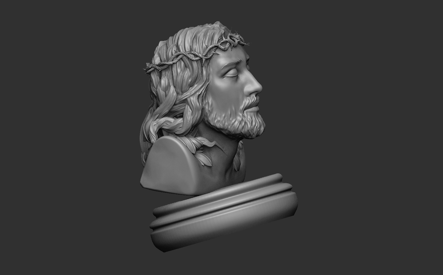 ️ Jesus Christ・ STL File for 3D printing・Cults