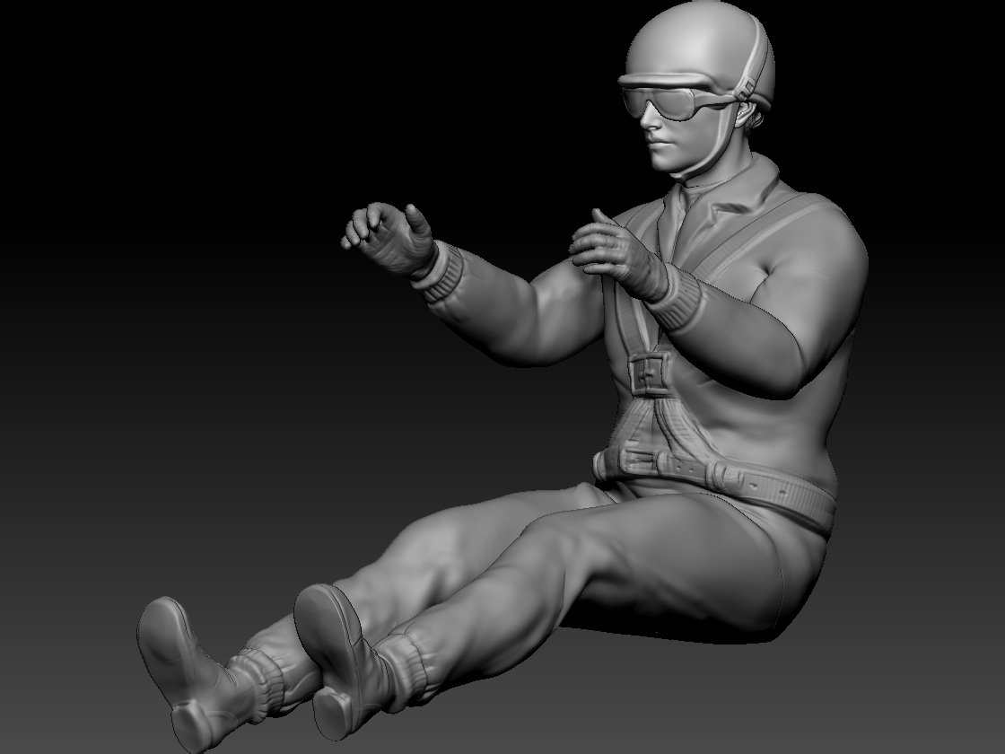 🚗 Vintage Car Driver Pilot・ STL File for 3D printing・Cults