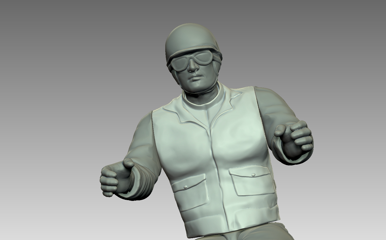 🚗 Car Driver Vintage 1950・ STL File for ・Cults