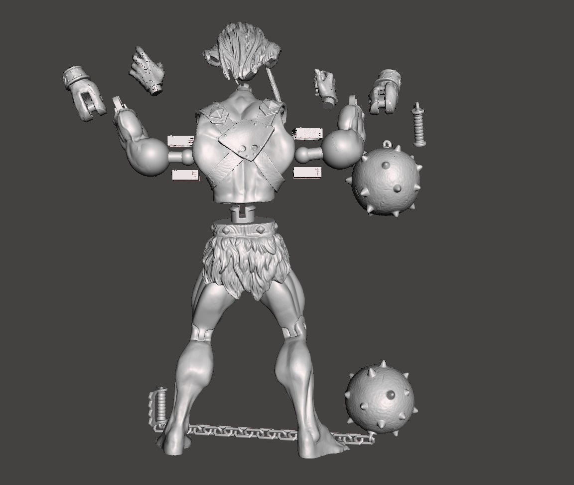 🎨 FIGURE MEGATOR MOTUC CLASSIC (COMPLETE)・ 3D File for ・Cults