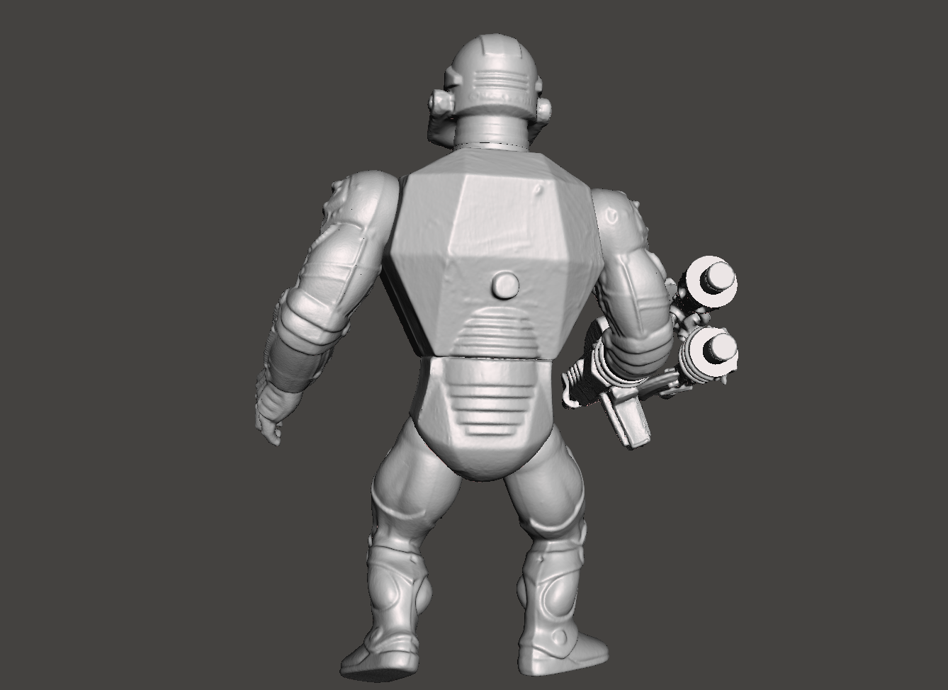 3D file ROBOTO MOTU VINTAGE ACTION FIGURE (COMPLETE) 👨 ・3D printing ...