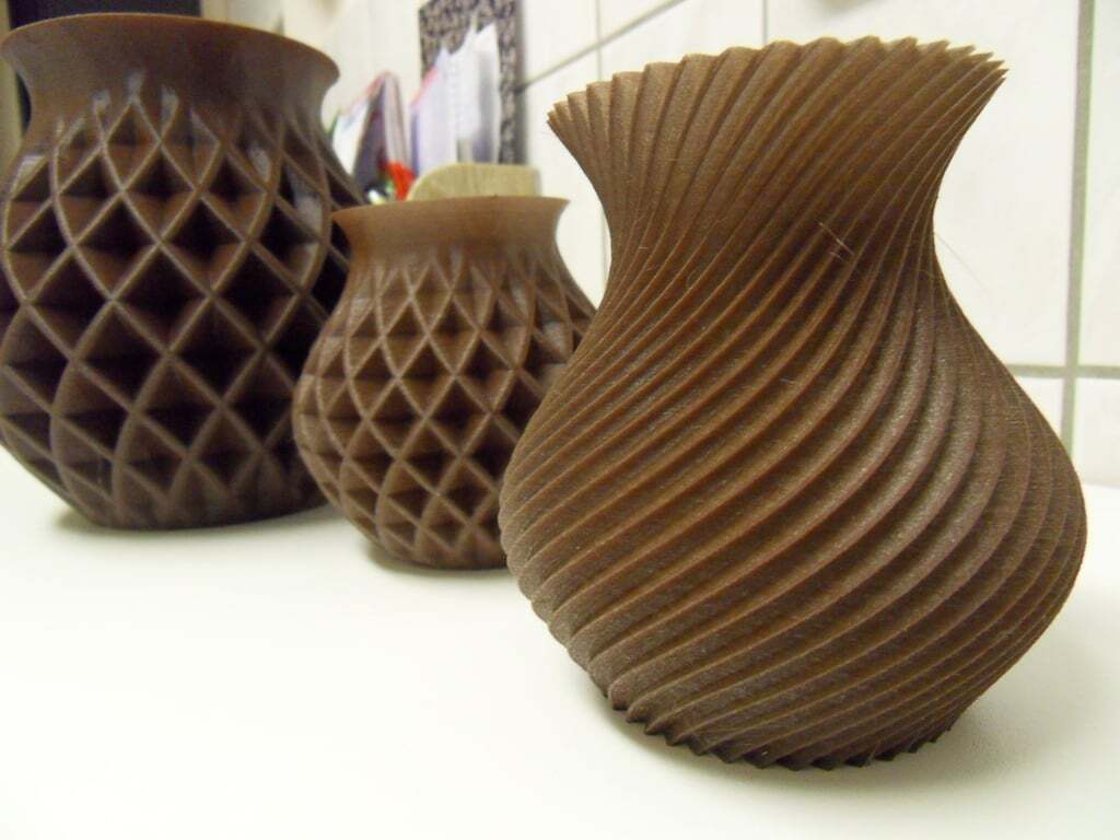 3D print Double Twisted Vase・Cults