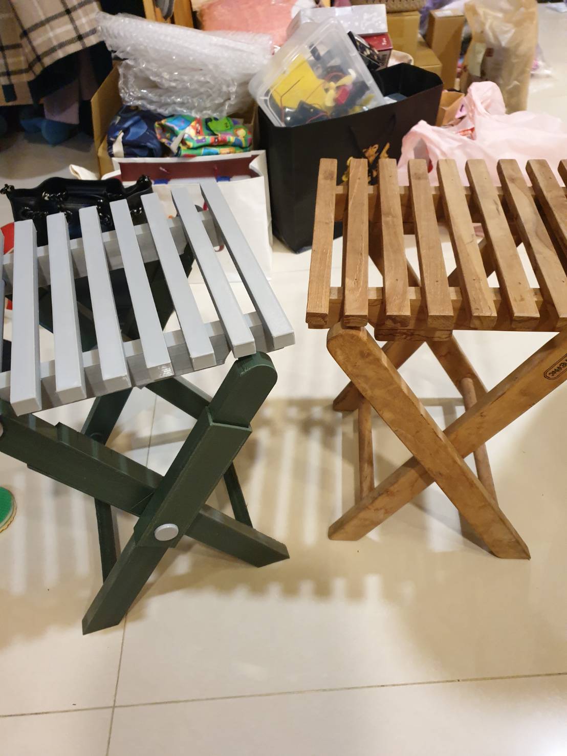 STL file Folding Stool Max_Print_300cm Version 🏠 ・3D printing design to ...