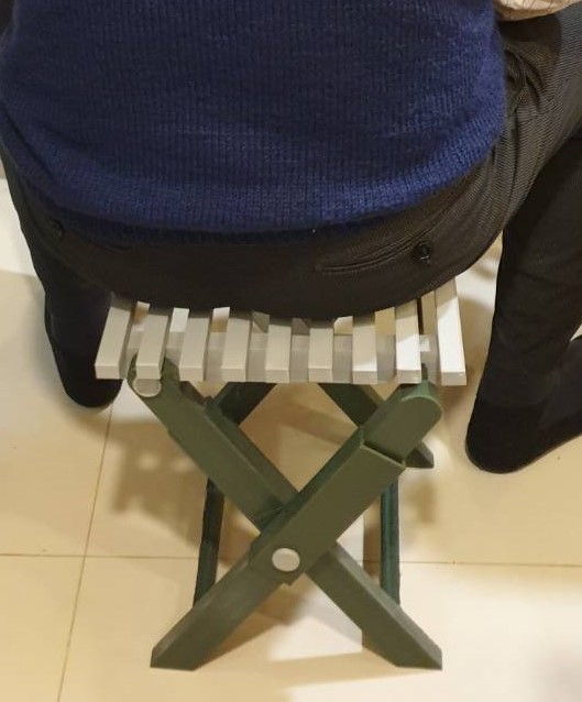 STL file Folding Stool Max_Print_300cm Version 🏠 ・3D printing design to ...