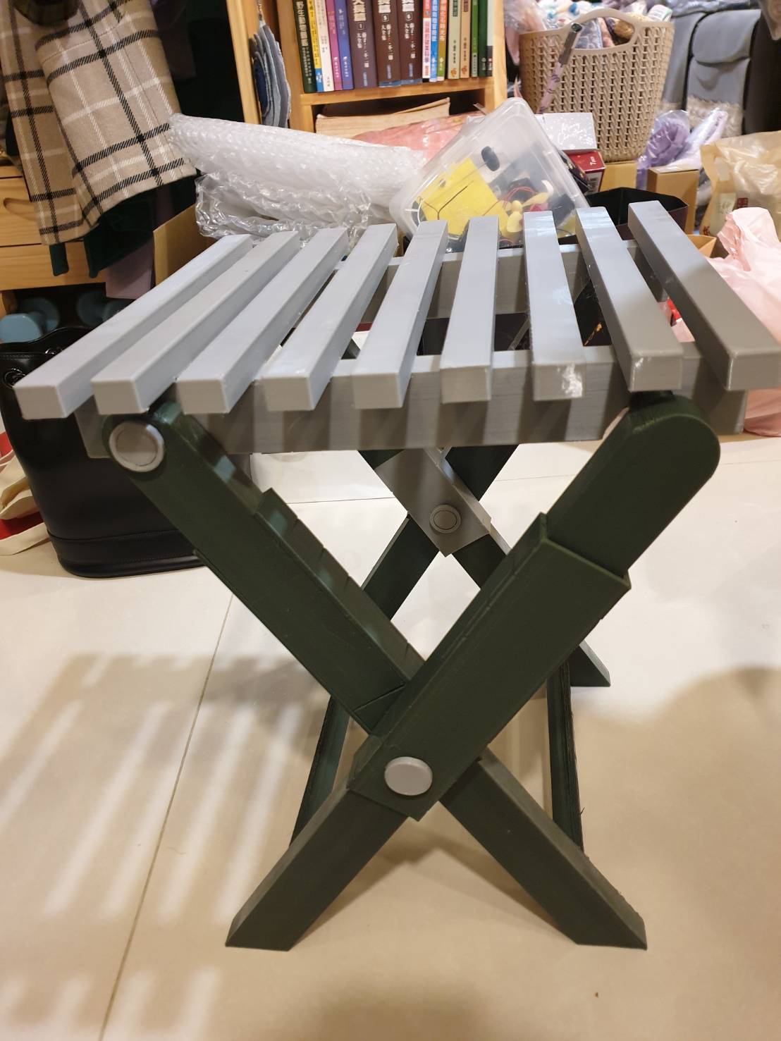 STL file Folding Stool Max_Print_300cm Version 🏠 ・3D printing design to ...