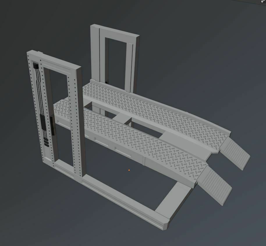 STL file CAR LIFT FOR DIE-CAST! 🚗 ・3D printer model to download・Cults
