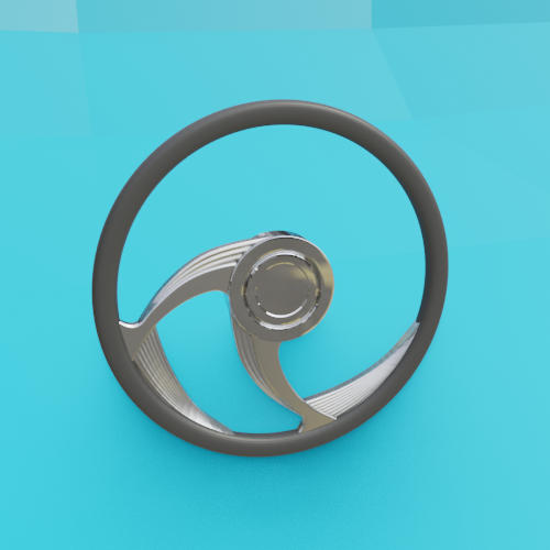 STL file STEERING WHEEL - 18AUG-06 🛞 ・3D print design to download・Cults