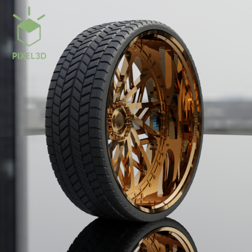 🛞 *On sale* CUSTOM WHEEL PACK - 16m-R1・ STL File for ・Cults