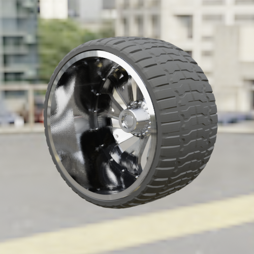 🛞 WHEEL FOR CUSTOM TRUCK 14Ab-R5 (FRONT AND DUALLY WHEEL BACK)・ STL ...
