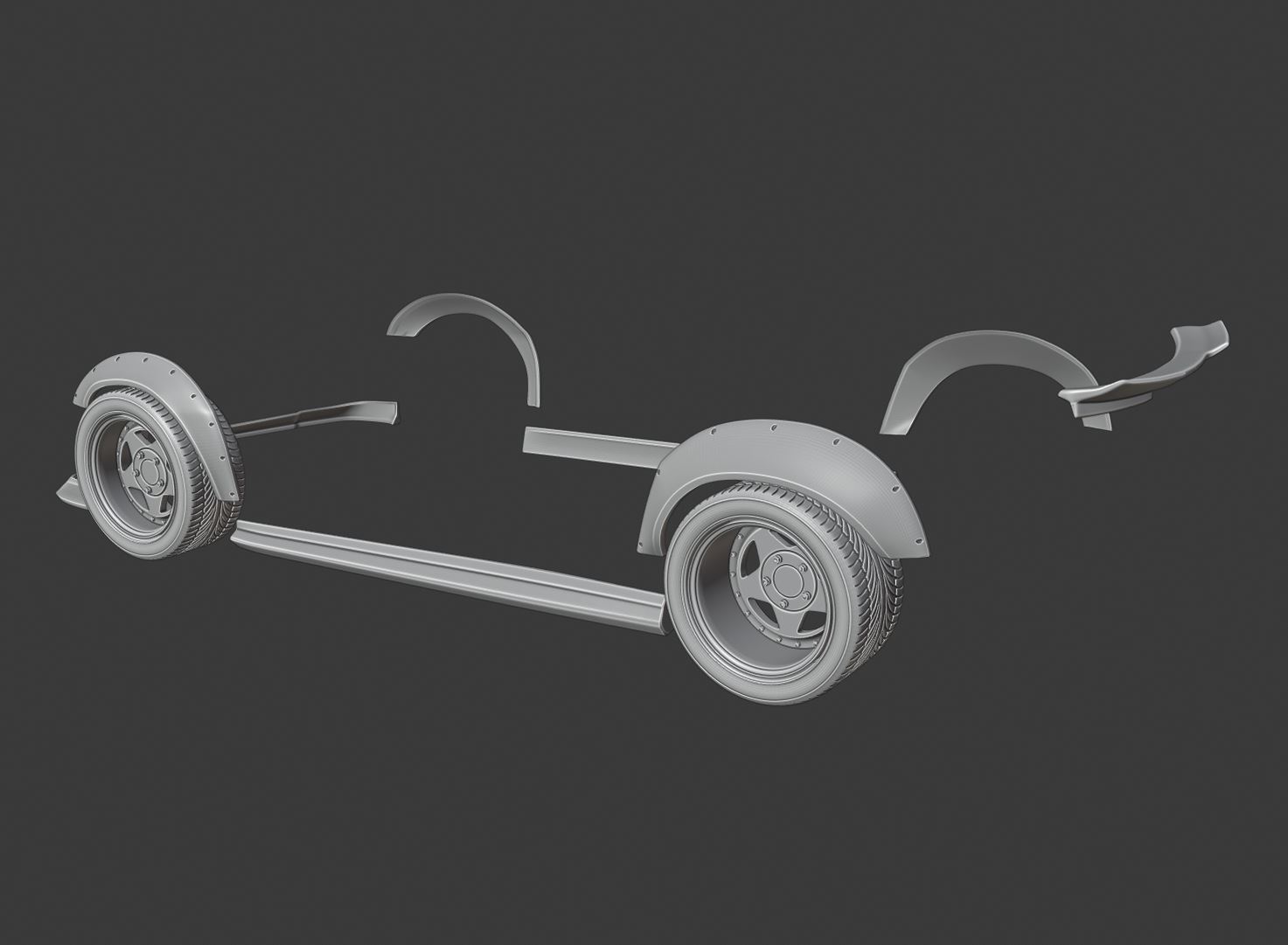 🚙 2010 CAMARO BODY KIT - 06oct - 01・ STL File for ・Cults