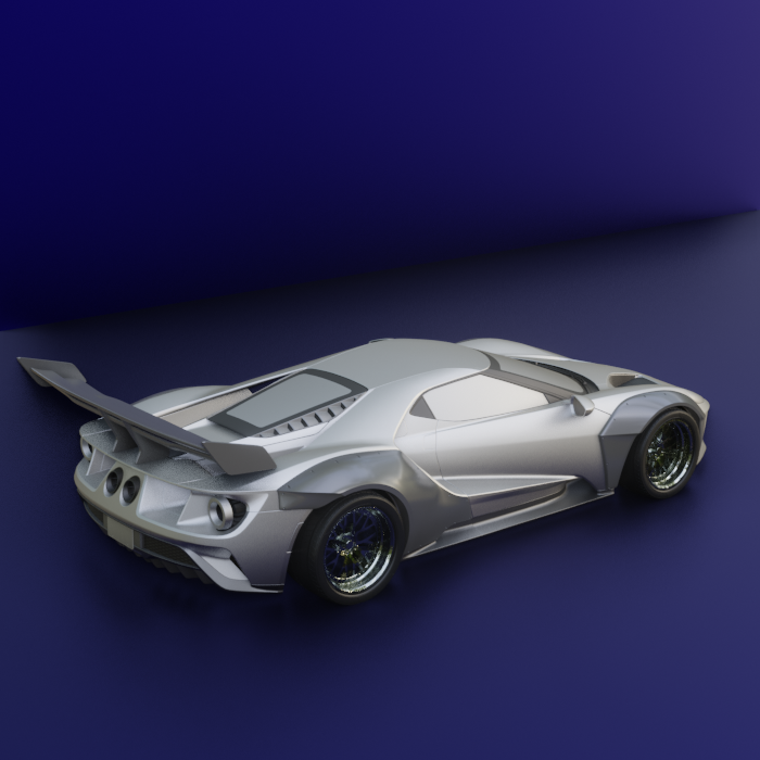 🚙 FORD GT (2017) BODY KIT - 30dec21-01・ STL File for ・Cults