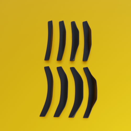 🦆 UNIVERSAL SPOILER DUCK TAIL STYLE PACK 21AUG-15・ STL File for 3D ...