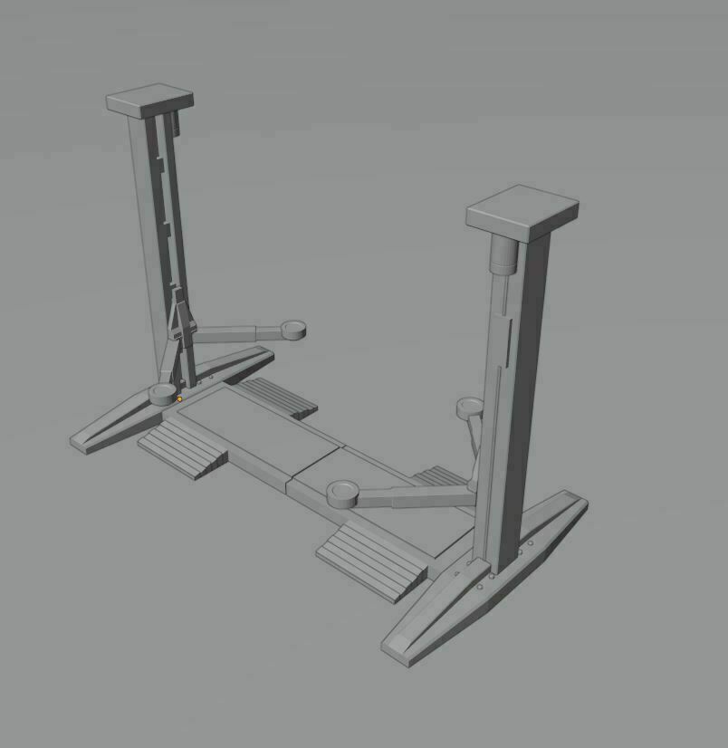 🆓 FREE CAR LIFT AND GATE・Free STL File for ・Cults