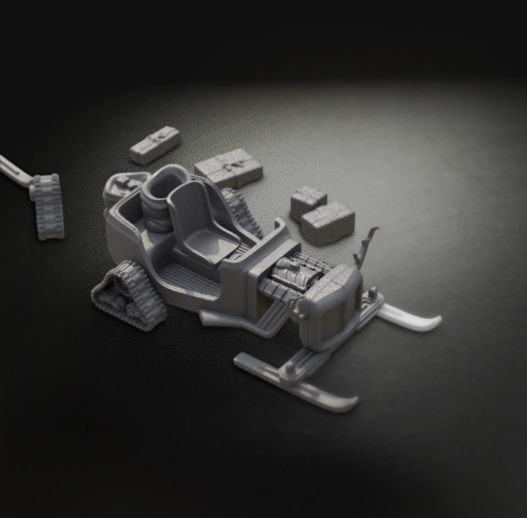 🎄 FULL KIT: CHRISTMAS SANTA MACHINE・ STL File for ・Cults