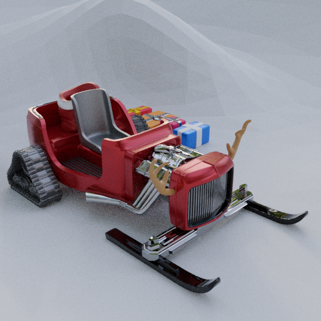 🎄 FULL KIT: CHRISTMAS SANTA MACHINE・ STL File for ・Cults