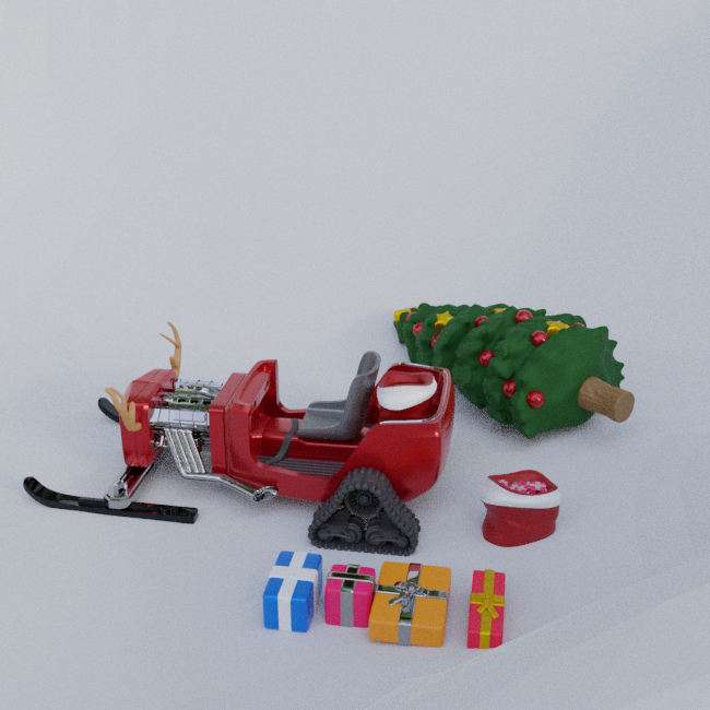 🎄 FULL KIT: CHRISTMAS SANTA MACHINE・ STL File for ・Cults