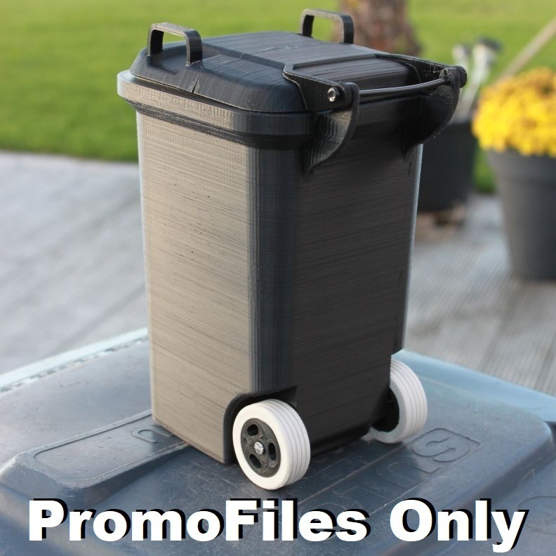 Free STL file Tabletop Garbage Can, Promo 🎲 ・3D print object to ...