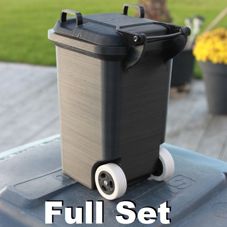 STL file Tabletop Garbage Can, Full 🎲・3D printable model to download・Cults