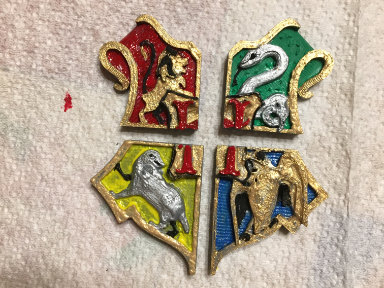 3D print Hogwarts' Crest - Cut Version・Cults