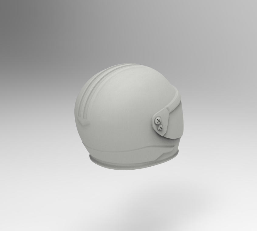 STL file racing helmet CAR 🪖 ・3D printable model to download・Cults