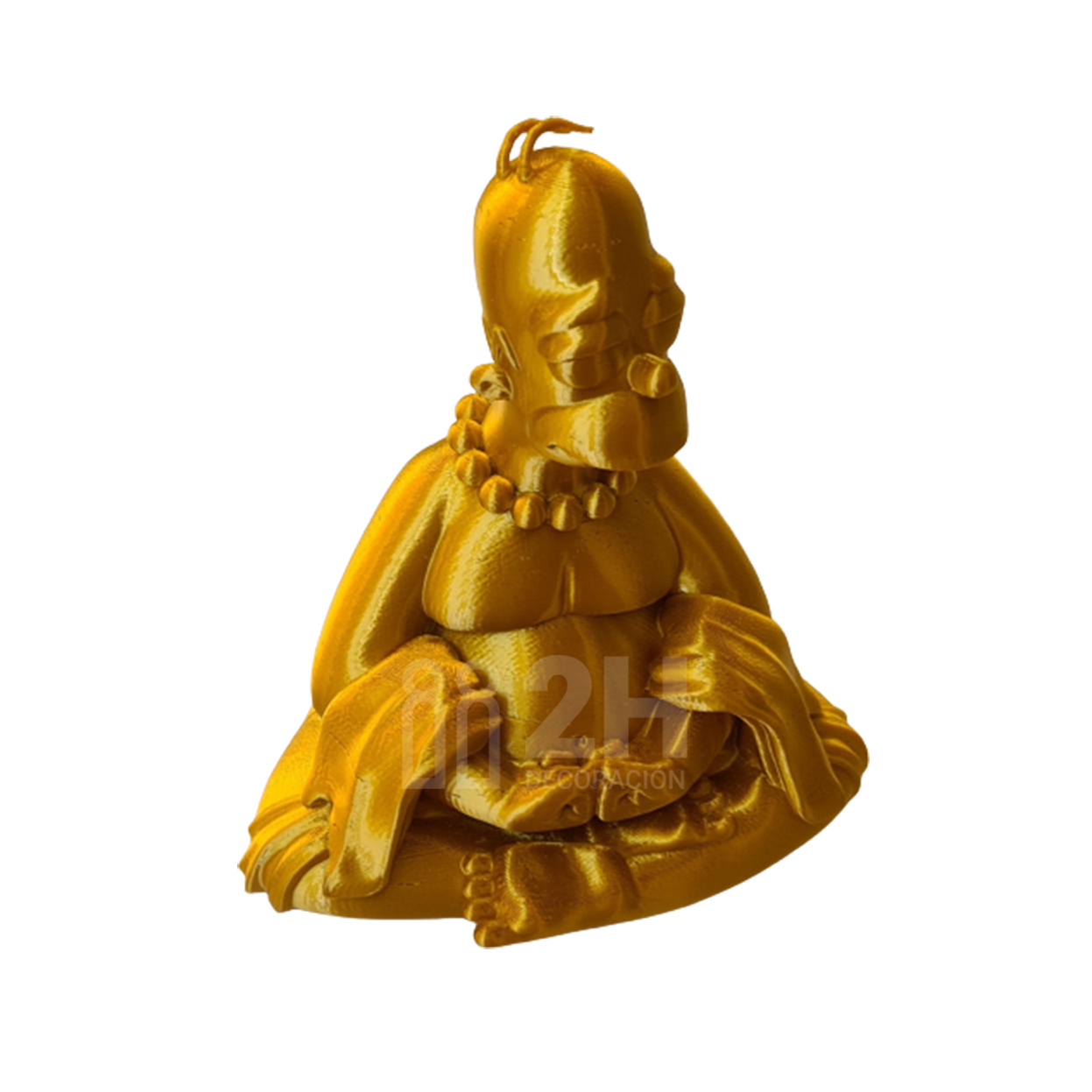 Free STL file Homer Buddha The Simpsons - Homer Buddha The Simpsons 🎨 ...