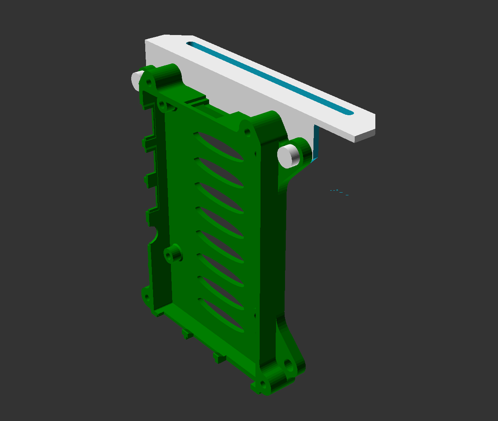 Free STL file Monoprice Select Mini Raspberry Pi4 Case Holder ...