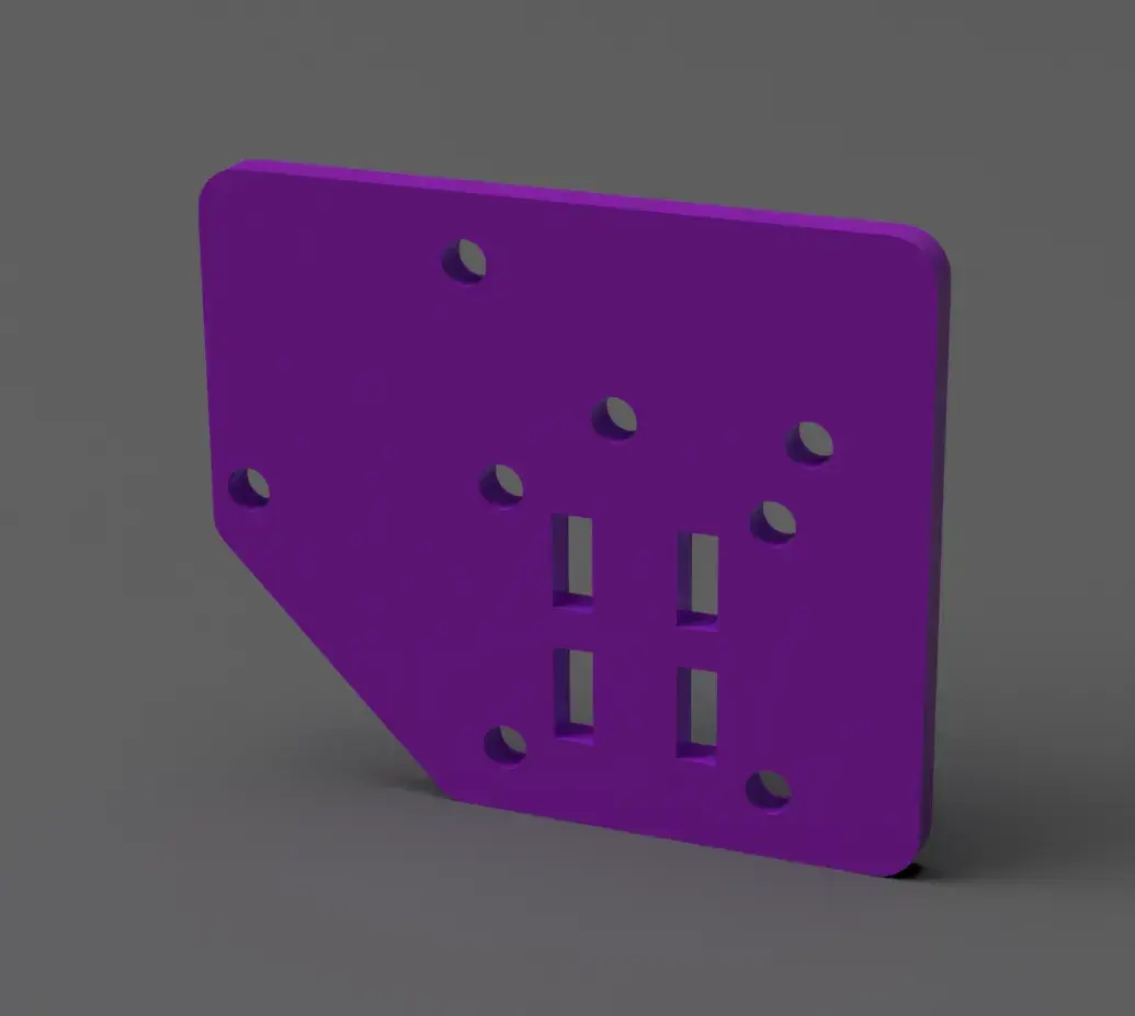 🧞‍♂️ EnderXY Stock Backplate (Unofficial)・Free 3D File for ・Cults