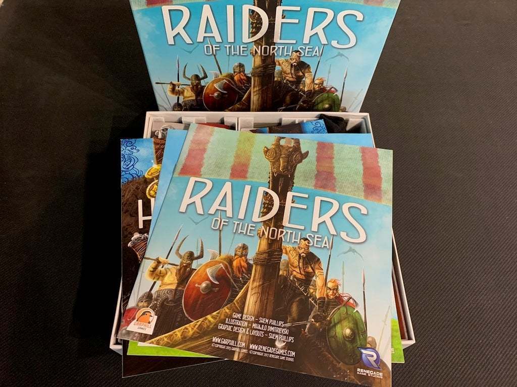 🚗 Raiders of the North Sea + Expansions Organizer・Free STL File for ・Cults