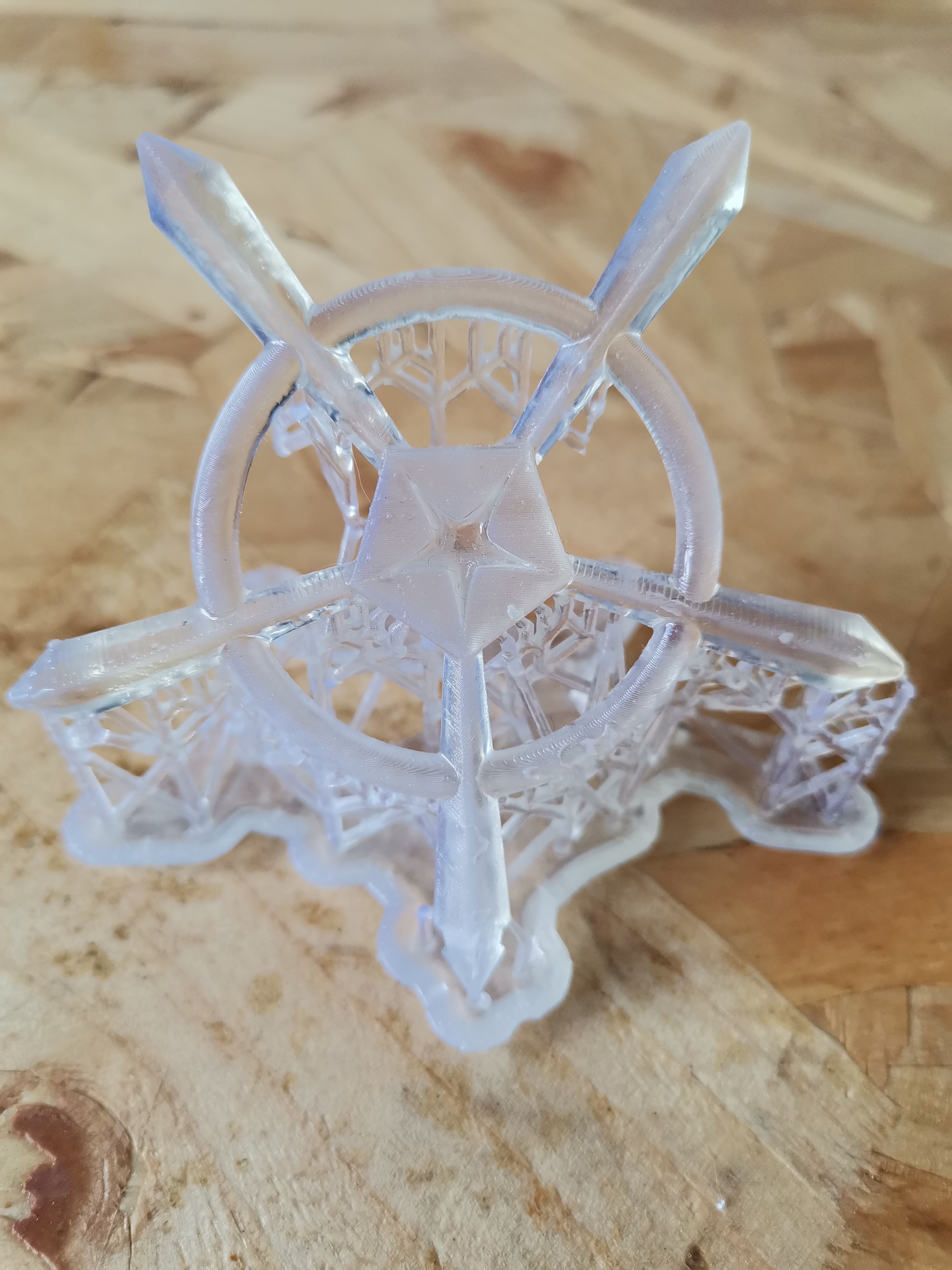 STL file Bleach - Ryuken's Quincy Cross (Necklace) ・3D printing design ...