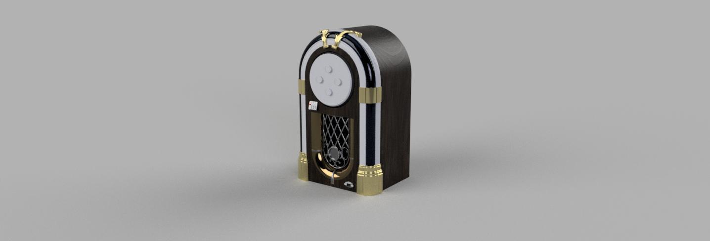 🎵 Jukebox for Alexa・ STL File for ・Cults