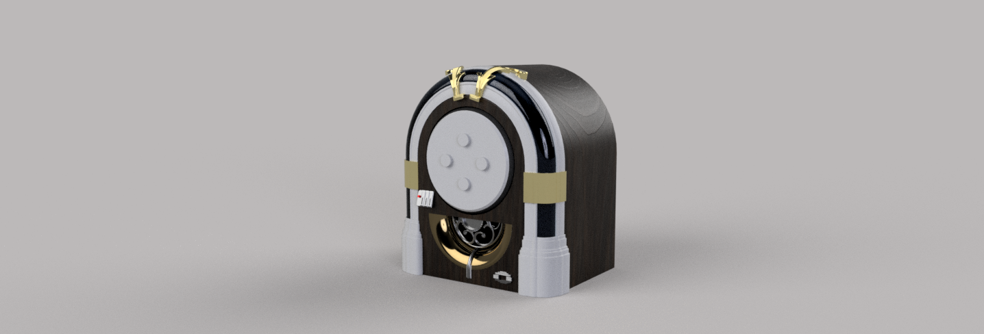 🎵 Jukebox for Alexa・ STL File for ・Cults