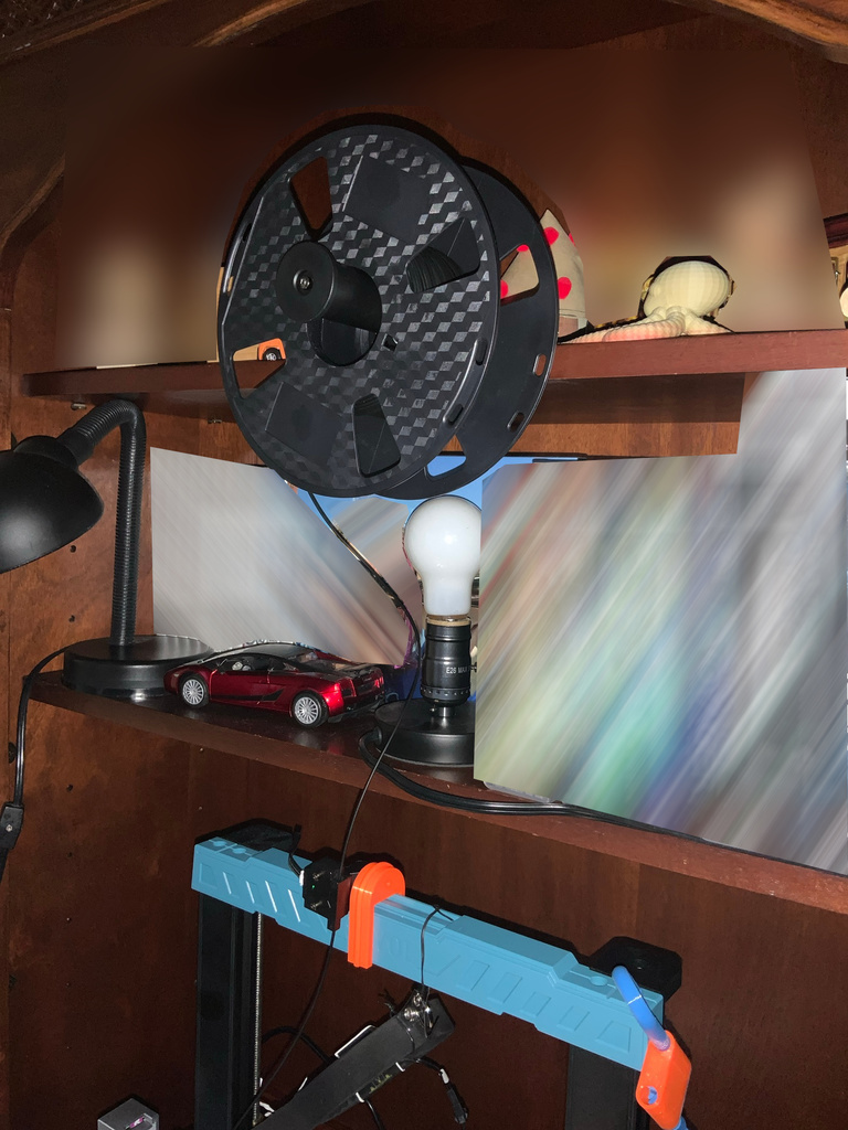 Fichier 3D gratuit sv07 shelf clamp filament spool holder 🗜️・Modèle à ...