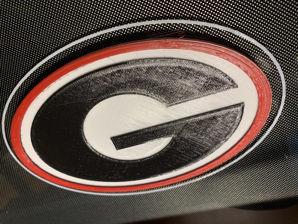 Free 3D file UGA Bulldogs logo remixed 🚩・3D printer design to download ...