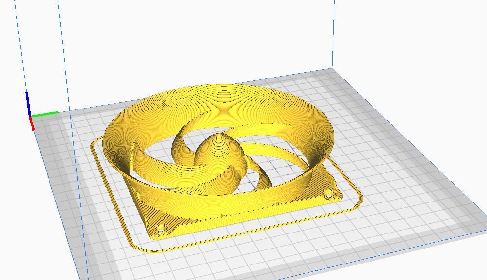 🔧 Ender3 V2 silent 120mm fan for power supply and motherboard・Free STL ...