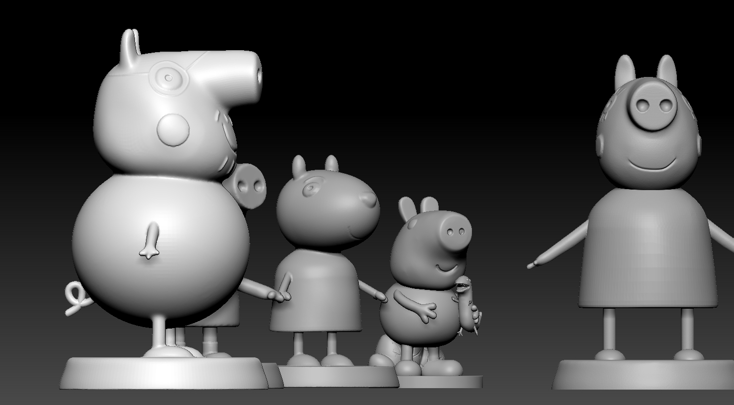 Archivo STL PACK Family Peppa Pig 👪・Plan para descargar y imprimir en ...