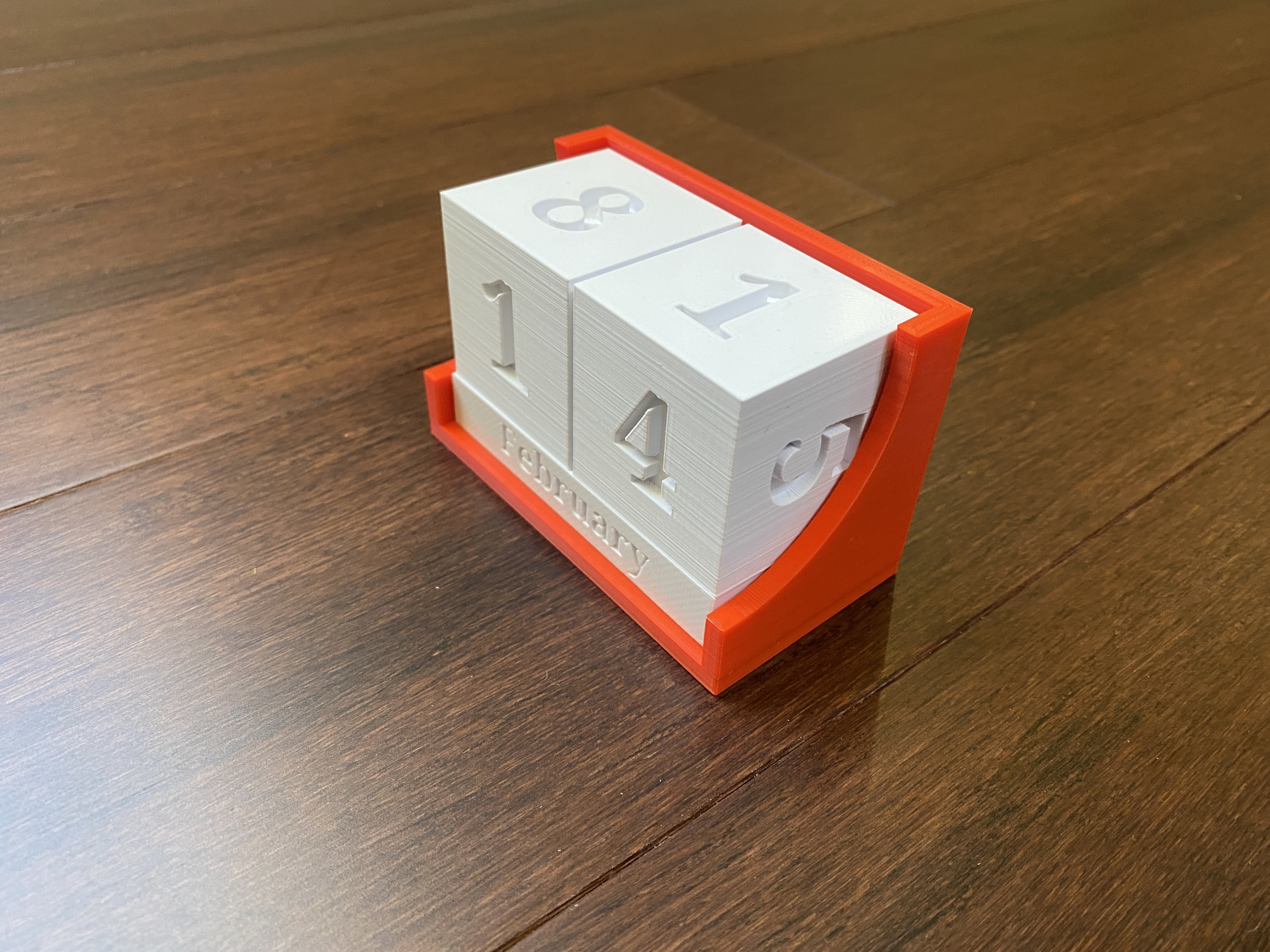STL file Perpetual Calendar 📅 ・Model to download and 3D print・Cults