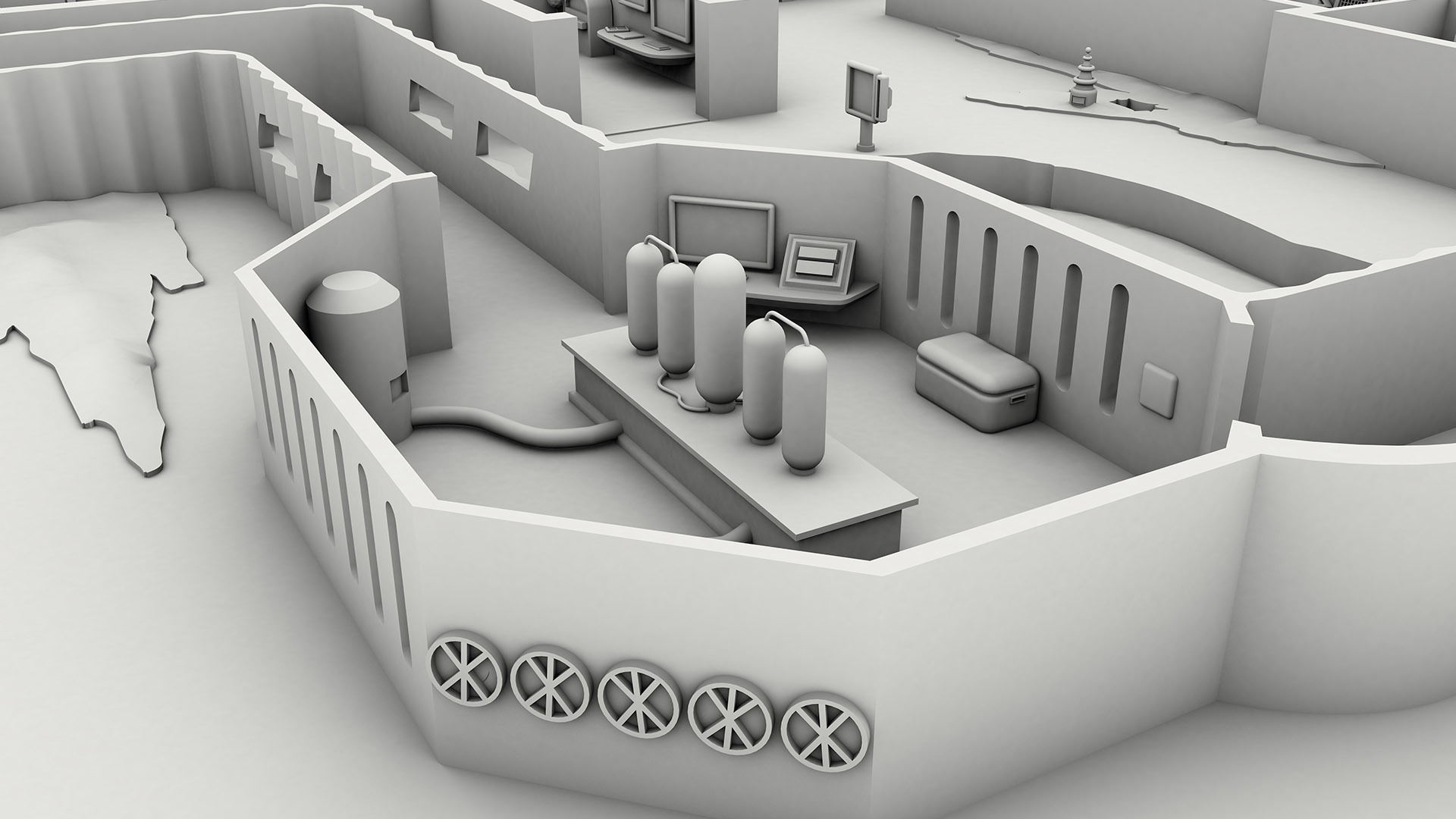 STL file AMONG US POLUS - MAP 🗺️ ・3D print design to download・Cults