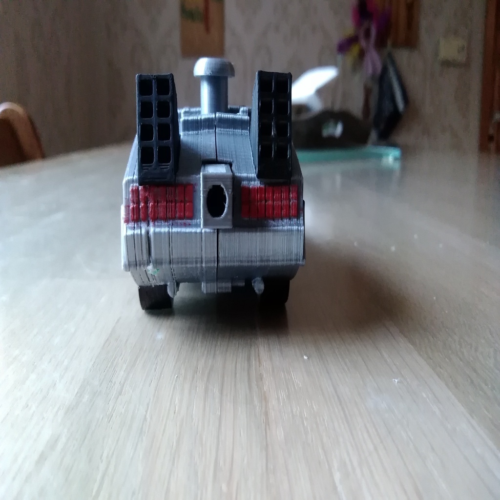 Free 3D file DeLorean, Timemachine, Back to the future, balloon power 🔙 ...