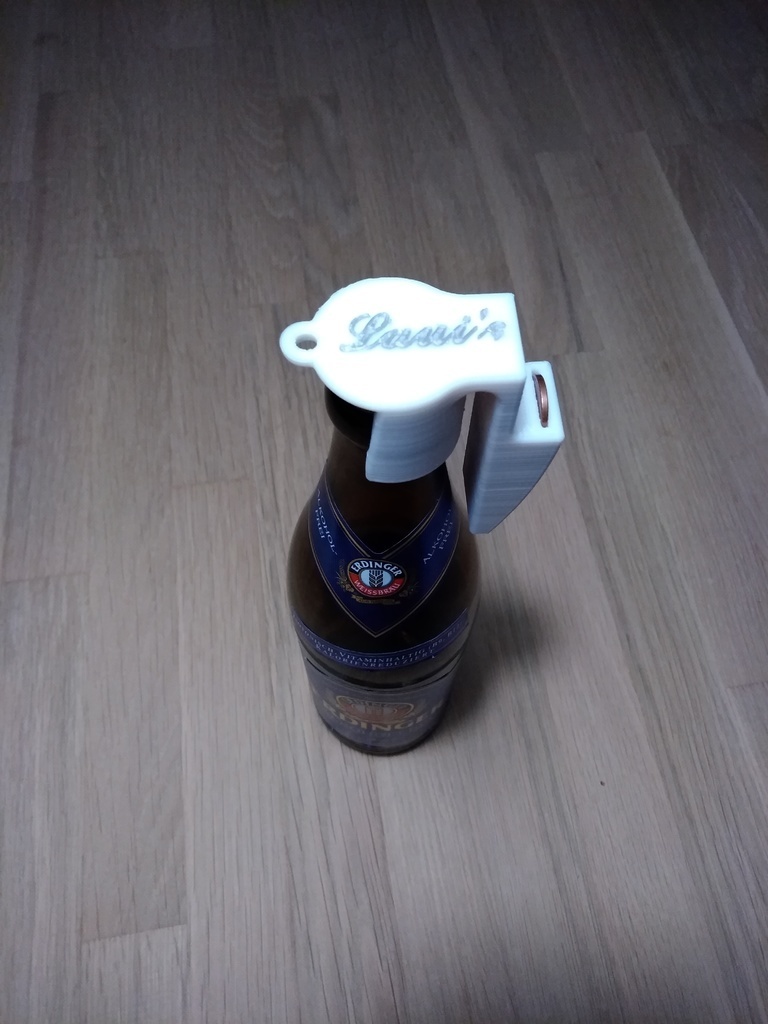 Free 3D file Bottle cap, Bottle opener, Bottle holder, Bottle opener ...