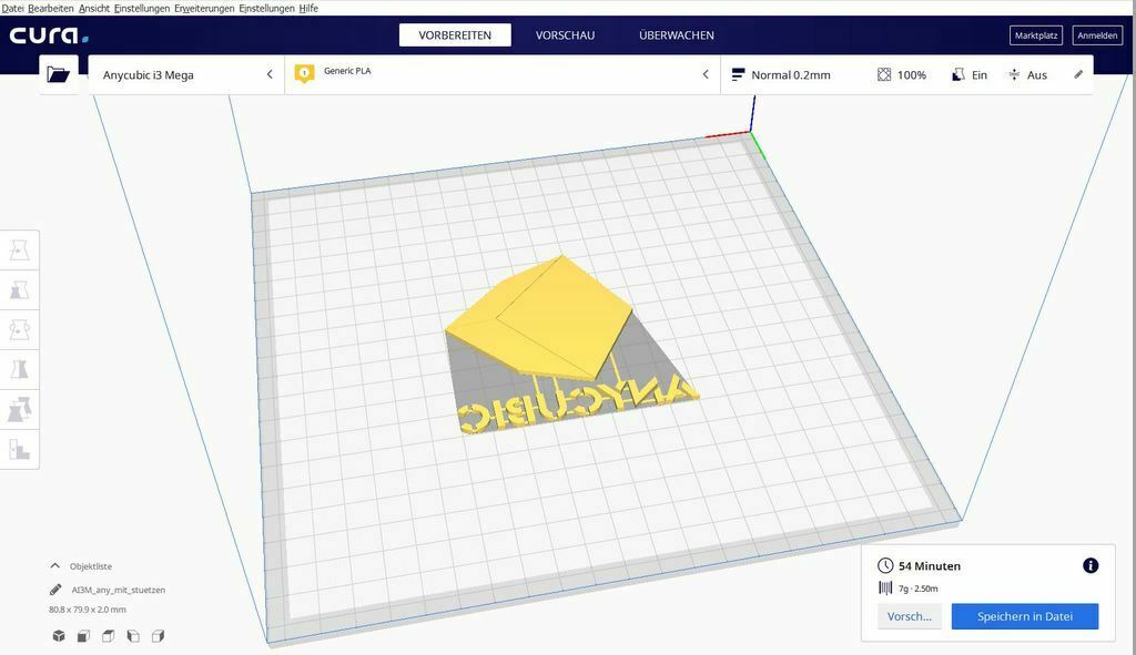 Free 3D file Anycubic Logo 🧞‍♂️ ・3D print object to download・Cults
