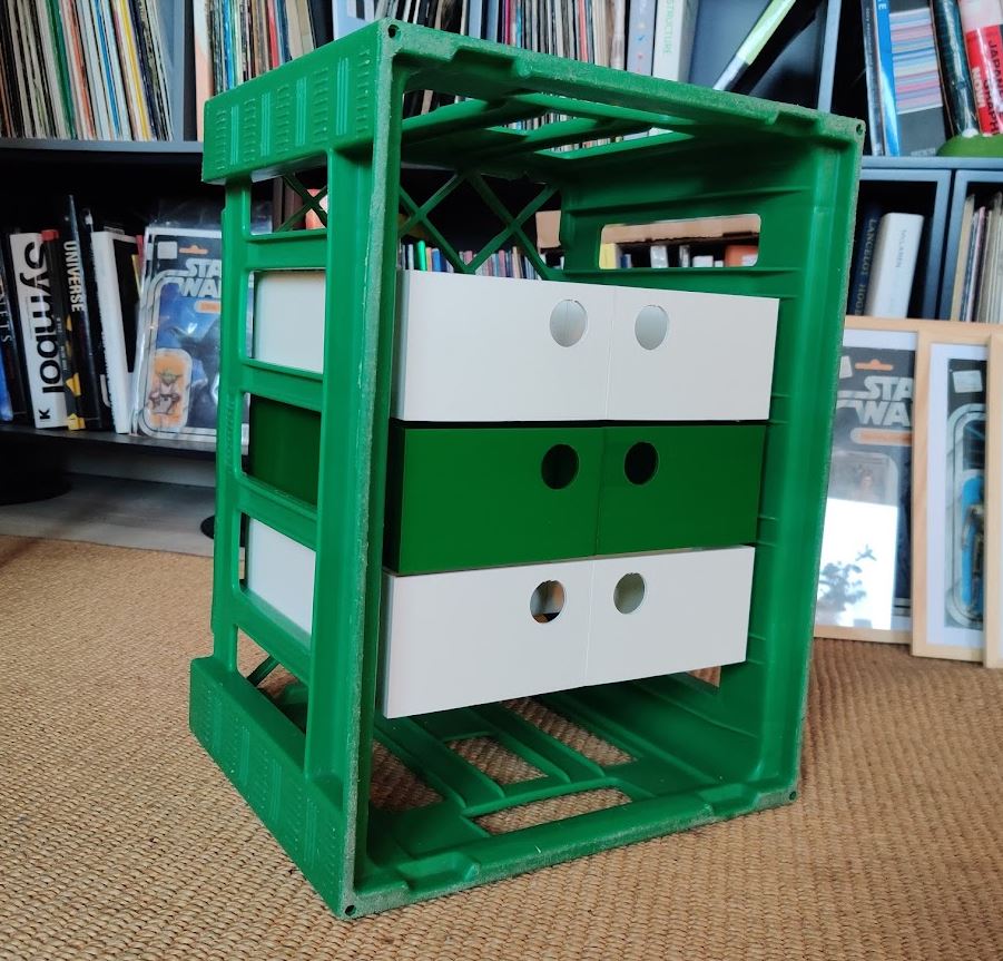🥛 Got Milk (crate) ? draws for milk crate . Arla style.・ STL File for ...