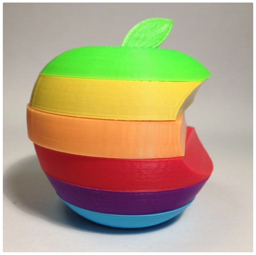 STL file Apple Logo - (puzzle or desk ornament) 🍎 ・Model to download ...