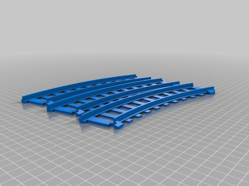 🚆 Train tracks for OS-Railway - fully 3D-printable railway system!・Free ...