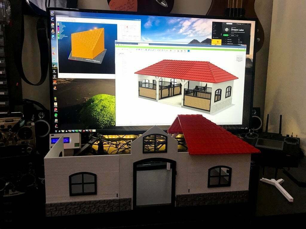 Fichier 3D gratuit Toy Horse Stable in scale 1:24 🐎 ・Design pour ...