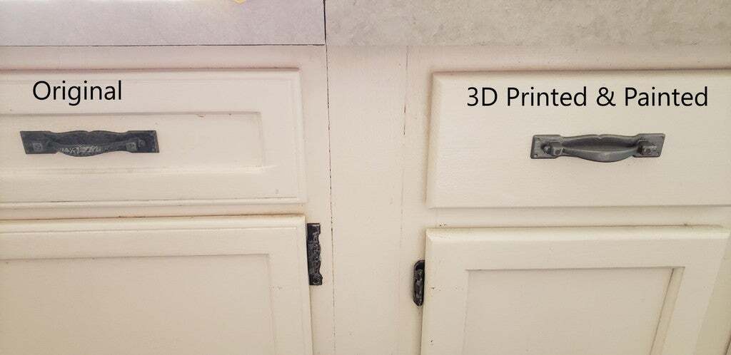 🔪 Classic Kitchen Drawer Pull Handle・Free STL File for ・Cults