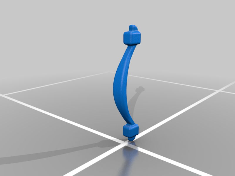 🔪 Classic Kitchen Drawer Pull Handle・Free STL File for ・Cults